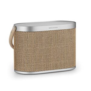 bang & olufsen beosound a5 - portable bluetooth speaker with wi-fi connection, carry-strap, nordic weave