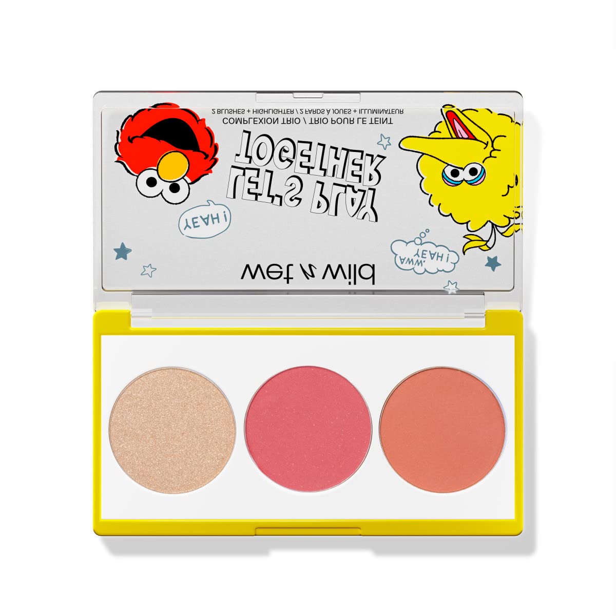 wet n wild x Sesame Street, Let’S Play Together, Complexion Trio Best Buddies