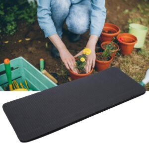 Black Eva Lightweight Garden Kneeling Pad Knee Mat Protector for Gardening Working Extra Thick Comfortable Kneeling Pad Suitable for Outdoor Gardening