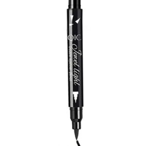 Go Ho Black Liquid Eyeliner Stamp,Eyeliner Stamp Wingliner,Winged Eyeliner Stamps for Cat Eyes,Double-Side Seal Waterproof Eyeliner Pen,Long-lasting Smudge-proof Eye Liner Makeup Tools,1 PC