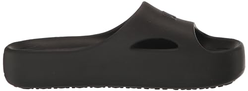 PUMA Women's SHIBUSA Slide Sandal, Puma Black-Puma Black, 7