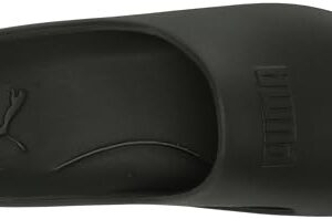 PUMA Women's SHIBUSA Slide Sandal, Puma Black-Puma Black, 7