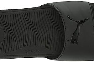 PUMA Women's Cool Cat 2.0 Slide Sandal, Sport Black Black, 8