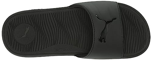 PUMA Women's Cool Cat 2.0 Slide Sandal, Sport Black Black, 8