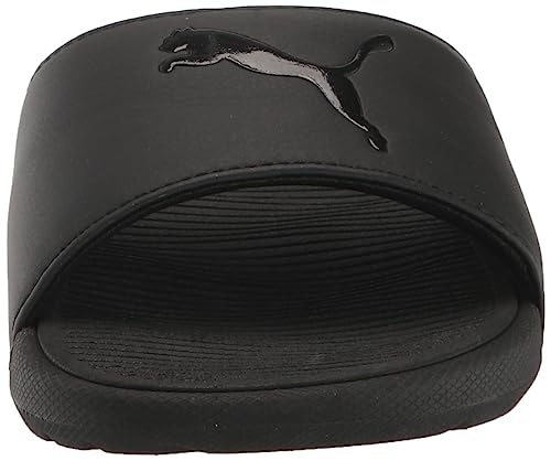 PUMA Women's Cool Cat 2.0 Slide Sandal, Sport Black Black, 8