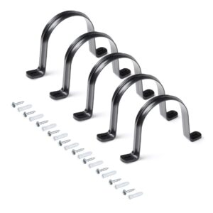 powertec 70343 hangers for 4" dust collection hose and pipe, 5 pk