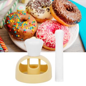 Donut Cutter with Dipping Plier, Donut Maker DIY Doughnut Cutter Biscuit Stamp Mould Desserts Cutter mould Kitchen Baking Tool