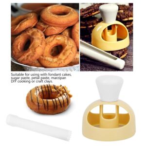 Donut Cutter with Dipping Plier, Donut Maker DIY Doughnut Cutter Biscuit Stamp Mould Desserts Cutter mould Kitchen Baking Tool