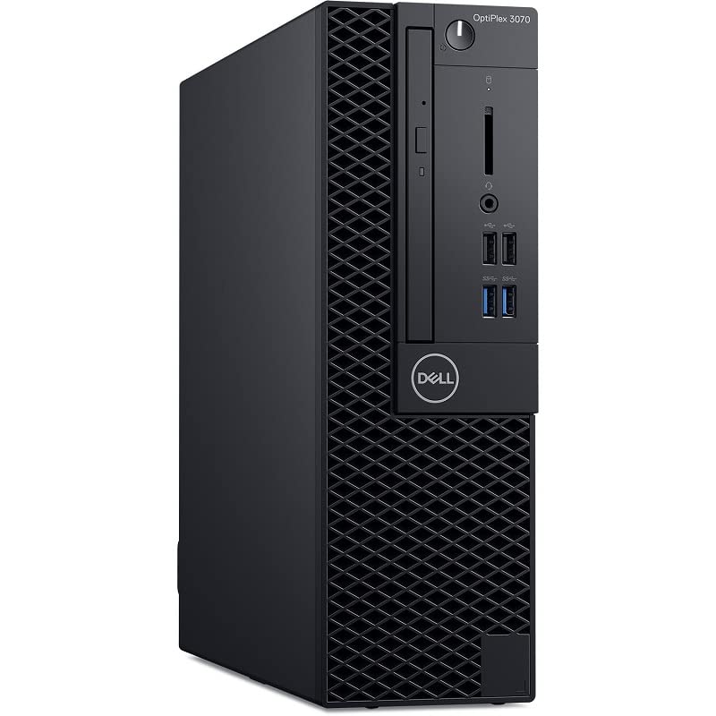 Dell OptiPlex 3070 Small Form Factor Intel Core i7-9700 4.7GHz Turbo 16GB RAM 500GB NVMe Win 11 Pro (Renewed)