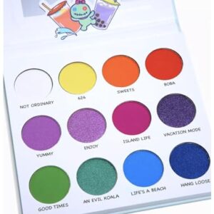 L I L O & Stitch Daisy Eyeshadow 12 Colors Palette