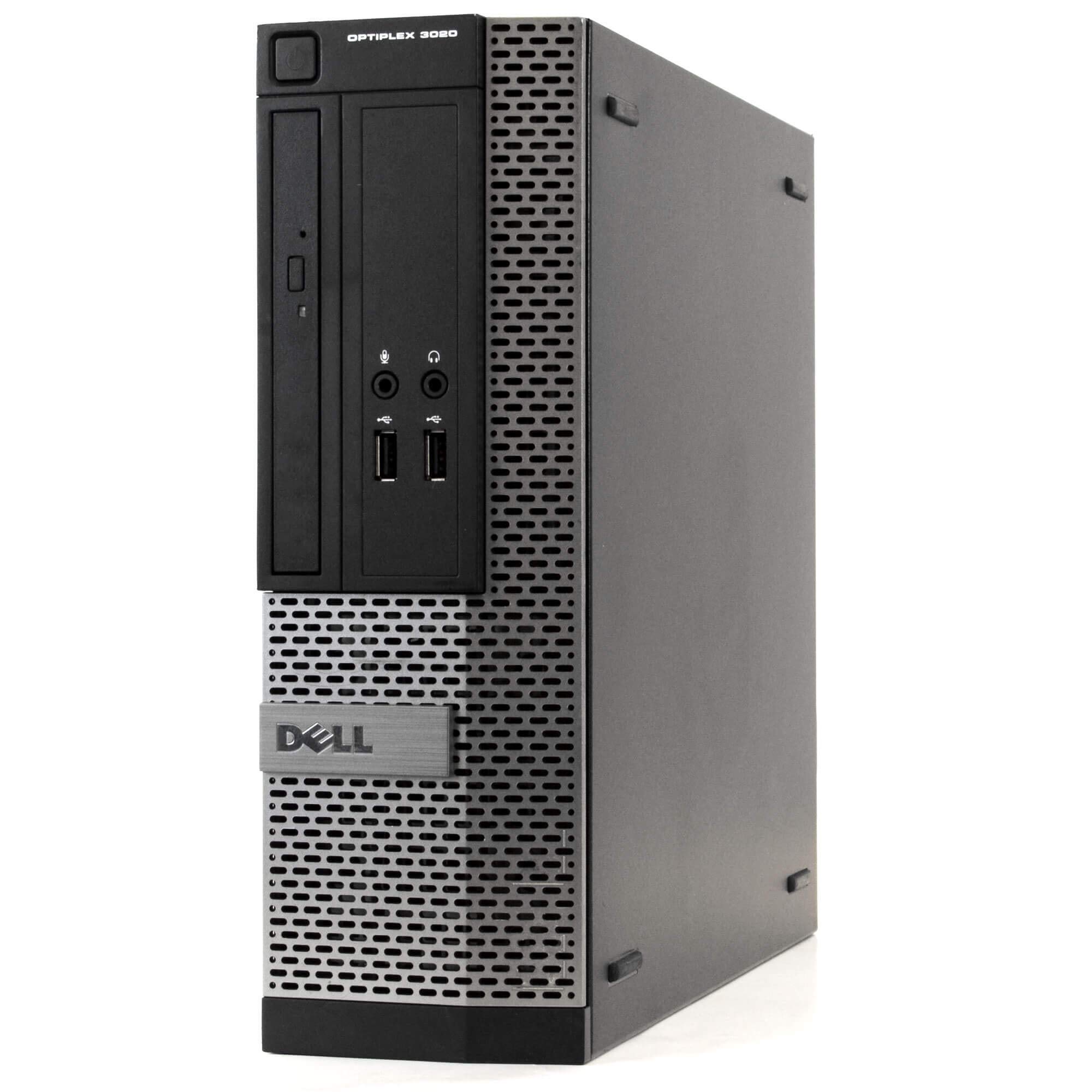 Dell Optiplex 3020 Desktop Computer | Quad Core Intel i5 (3.2) | 16GB DDR3 RAM | 500GB SSD Solid State | Windows 10 Professional | 22in LCD Monitor| Office 365 | Remote Desktop PC (Renewed)