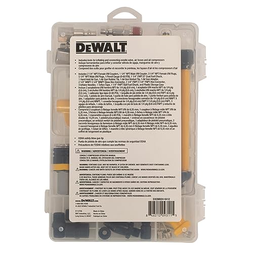 Dewalt DXCM024-0412 25-Piece Industrial Coupler and Plug Accessory Kit