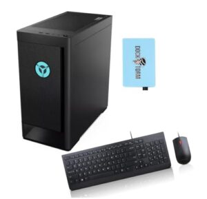 lenovo legion t5 gaming desktop pc (intel i7-11700f 8-core 2.50ghz, 16gb ddr4, 512gb ssd + 1tb hdd, rtx 3060 12gb, wifi 6, bluetooth 5.2, rj-45, win11p) w/keyboard, mouse, w/hub