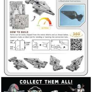 Metal Earth Fascinations Premium Series Star Wars Imperial Light Cruiser 3D Metal Model Kit