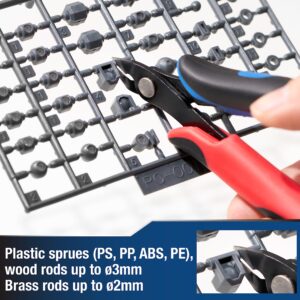 Beaditive Precision Flush Cutter for Plastic Model - Plastic Sprue Cutter - Gunpla, Gundam Model, Scale Model Building