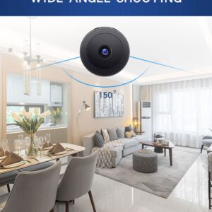 senri Mini Security Camera, 1080P HD WiFi Home Indoor Outdoor Camera for Baby/Pet/Nanny, IP Camera Remote Viewing for Security with iOS,Android Phone APP