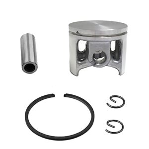 Realman 027 132 050 44mm Piston Ring Rebuild Kit For Makita Chainsaw DCS-520 DCS-5200 DCS-5200i Dolmar 111 115 115i PS-52 Chainsaw