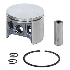 realman 027 132 050 44mm piston ring rebuild kit for makita chainsaw dcs-520 dcs-5200 dcs-5200i dolmar 111 115 115i ps-52 chainsaw