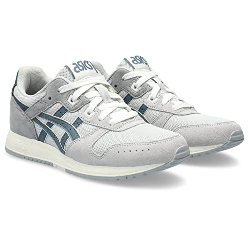 ASICS Women's Lyte Classic Sportstyle Shoes, 8, Glacier Grey/IRONCLAD