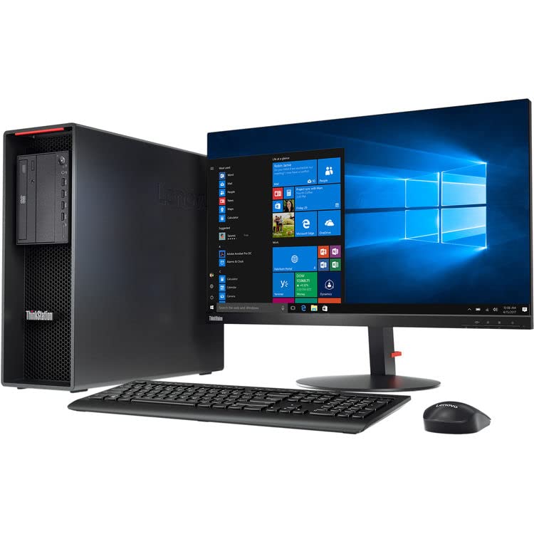 Lenovo ThinkStation P520 Tower Workstation - Intel Xeon W-2135 Upto 4.5GHz - 64GB RAM, 1TB NVMe SSD + 1TB NVMe Backup - NVIDIA Quadro P400 2GB, DVD-RW, DisplayPort, HDMI - Windows 11 Pro (Renewed)