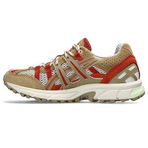 asics women's gel-sonoma 15-50 sportstyle shoes, 7.5, oatmeal/safari khaki