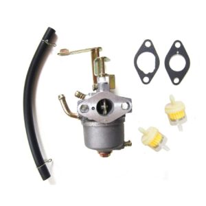 hqparts carburetor compatible with champion power equipment 1400 1800 watts 42432 80cc gas generator