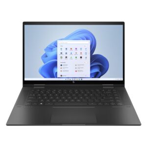 HP Envy X360 2-in-1 Laptop, 15.6" IPS Touchscreen, AMD Ryzen 7 5700U Processor, Backlit Keyboard, Fingerprint Reader, Wi-Fi 6, Audio by Bang & Olufsen, Windows 11 (16GB RAM | 1TB PCIe SSD)