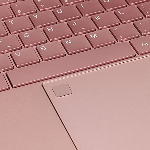 VINGVO 15.6in Computer Laptop, Business Laptop 16GB 1TB IPS Screen 100-240V 3:2 Aspect Ratio Pink for Travel for Windows 11 (16+1TB US Plug)