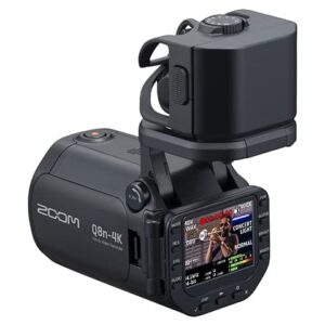 Zoom Q8n-4k Handy Video Recorder, 4k UHD Video, Stereo Microphones Plus Two XLR Inputs & ZOOM F3 Professional Field Recorder, 32-bit Float Recording