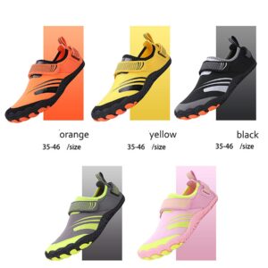 Aeefnuie Wading Shoes Men Women Sports Hiking Shoes Beach Shoes Quick Drying Barefoot Water Shoes Running Fitness Shoes 44