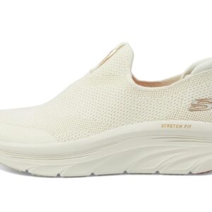 SKECHERS Women's Martha Stewart D'LUX Walker-Eclipse Sneaker, Off White, 7