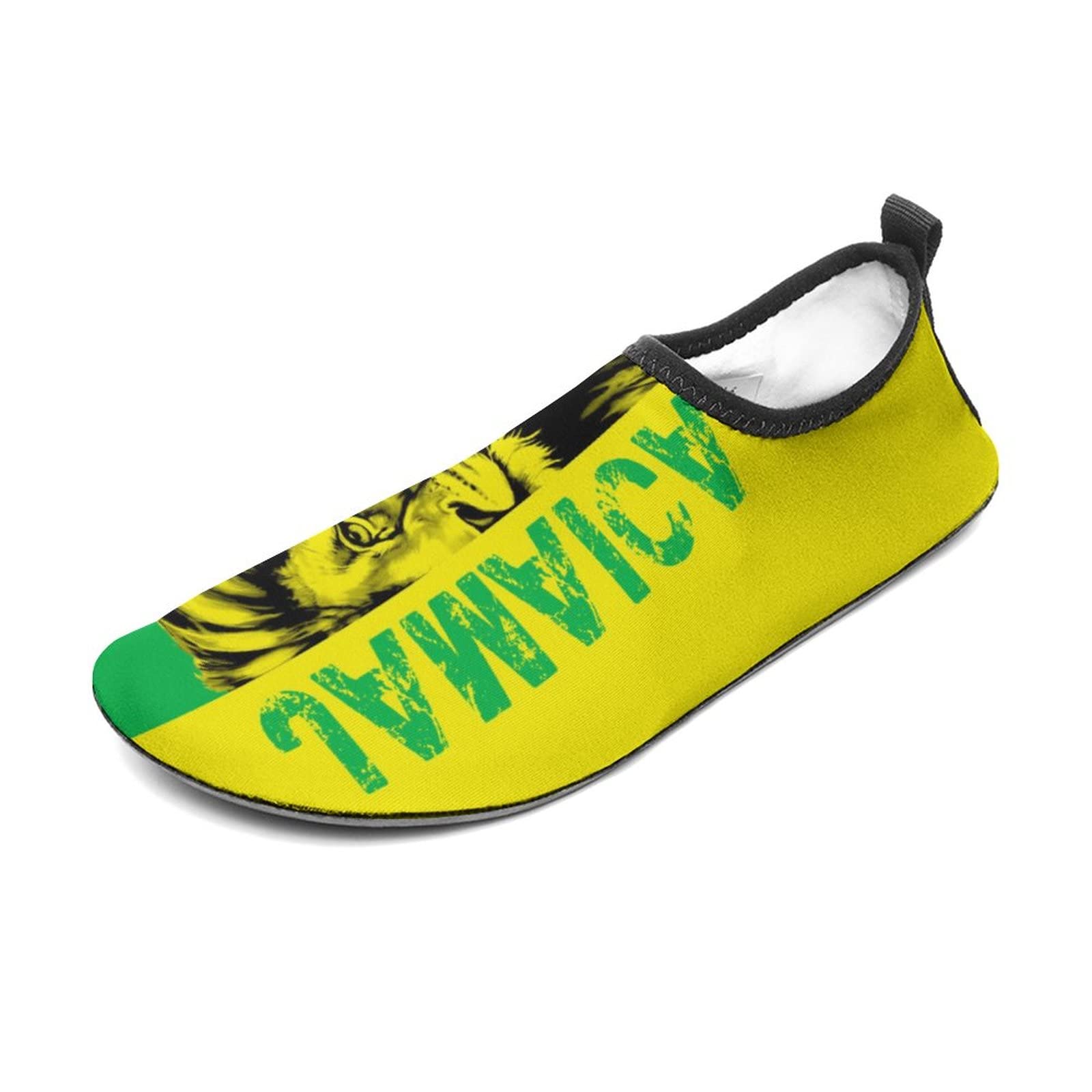 Unisex Jamaica Water Shoes Outdoor Beach Swimming Aqua Socks Quick-Dry Barefoot Shoes Surfing Yoga Pool Women Men