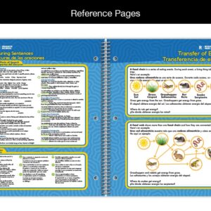 Dated Bilingual Elementary Student Planner for the 2023-2024 Academic School Year, Large (8.5" by 11") Matrix Style Datebook with Classic Bilingual Elementary Matrix Cover