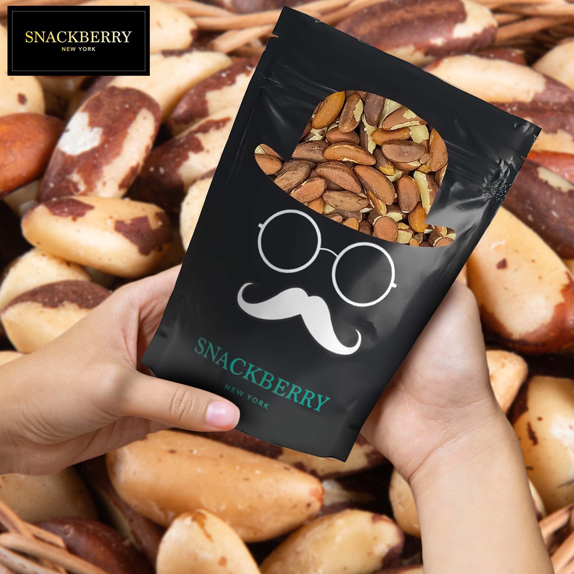 Raw Brazil Nuts - Half Pound | Deliciously Nutritious Nuts for Keto Diet and Healthy Snacking | Premium Quality, Unsalted and Perfectly Portioned in Resealable Bags- No Preservatives, Mr