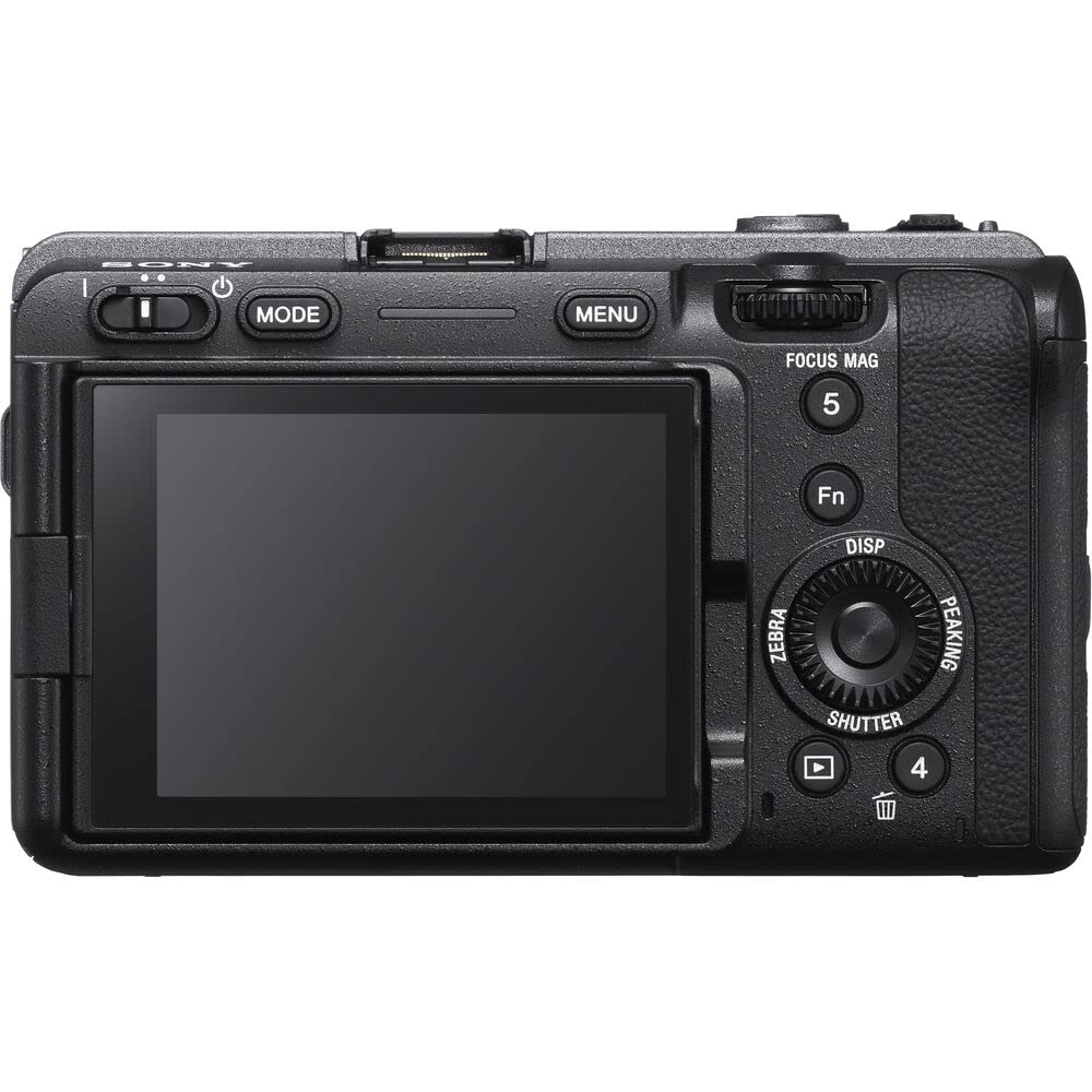 Sony FX3 Full-Frame Cinema Camera (ILME-FX3) + 64GB Memory Card + Bag + NP-FZ100 Compatible Battery + Card Reader + Corel Photo Software + Flex Tripod + Hand Strap + Memory Wallet + More (Renewed)