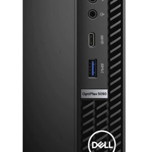 Dell OptiPlex 5090 Mini Desktop PC 11th Gen (Intel i5-11500T 6-Core, 16GB RAM, 512GB PCIe SSD, Intel UHD 750, Ethernet LAN (RJ-45), USB 3.2, Wired KYB and Mouse, Win 11 Pro)