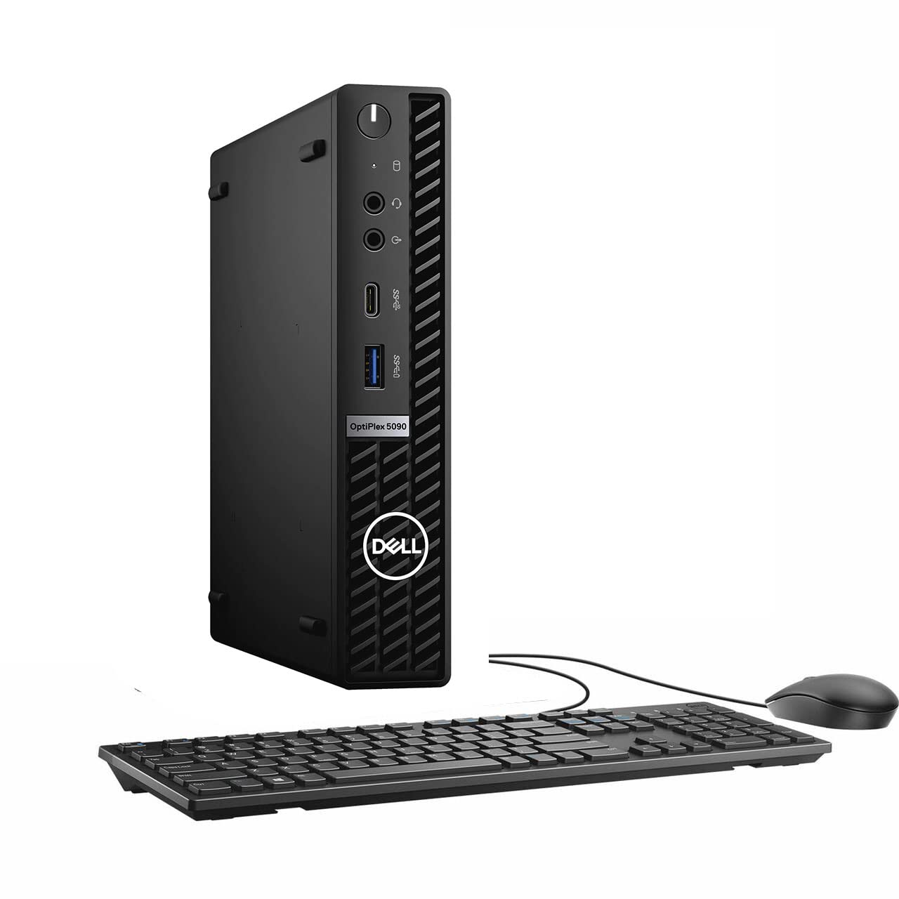 Dell OptiPlex 5090 Mini Desktop PC 11th Gen (Intel i5-11500T 6-Core, 16GB RAM, 512GB PCIe SSD, Intel UHD 750, Ethernet LAN (RJ-45), USB 3.2, Wired KYB and Mouse, Win 11 Pro)