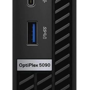 Dell OptiPlex 5090 Mini Desktop PC 11th Gen (Intel i5-11500T 6-Core, 16GB RAM, 512GB PCIe SSD, Intel UHD 750, Ethernet LAN (RJ-45), USB 3.2, Wired KYB and Mouse, Win 11 Pro)