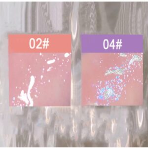 Ezyuanchly 2PACK Milk Jar Lip Gloss Moisturizing Lip Oil Gloss Transparent Plumping Lip Gloss For Dry Lip's Nourishing Mirror Water Light (Pink,Purple)