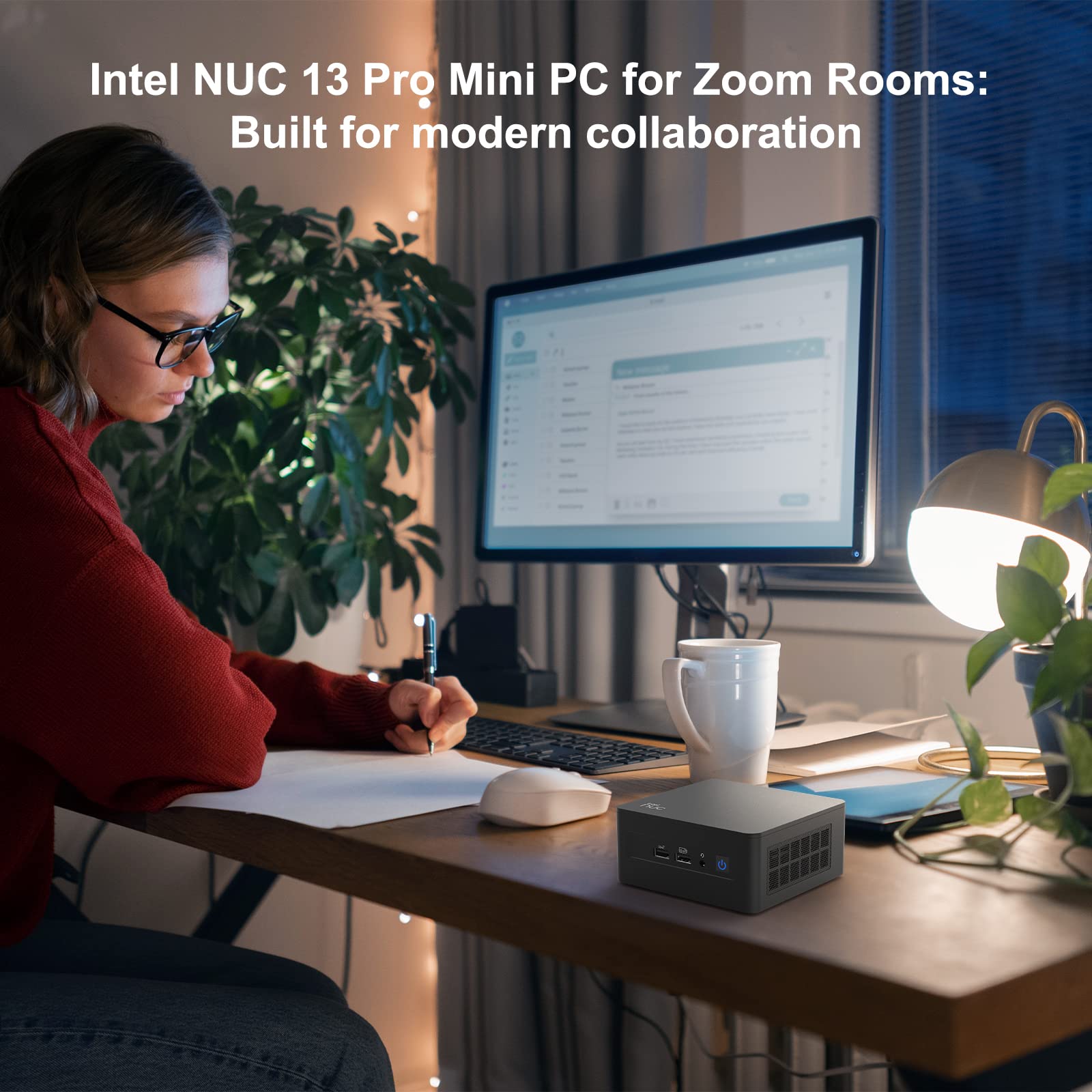 2023 Intel NUC 13 Pro,NUC13ANHi5 Versatile Mini PC 16GB RAM&512GB SSD with Core i5-1340 Processor (12Core&Up to 4.6GHz Turbo,Intel Iris Xe Graphics) Support 4K/WiFi6E/BT5.3/Win11 Pro preinstalled