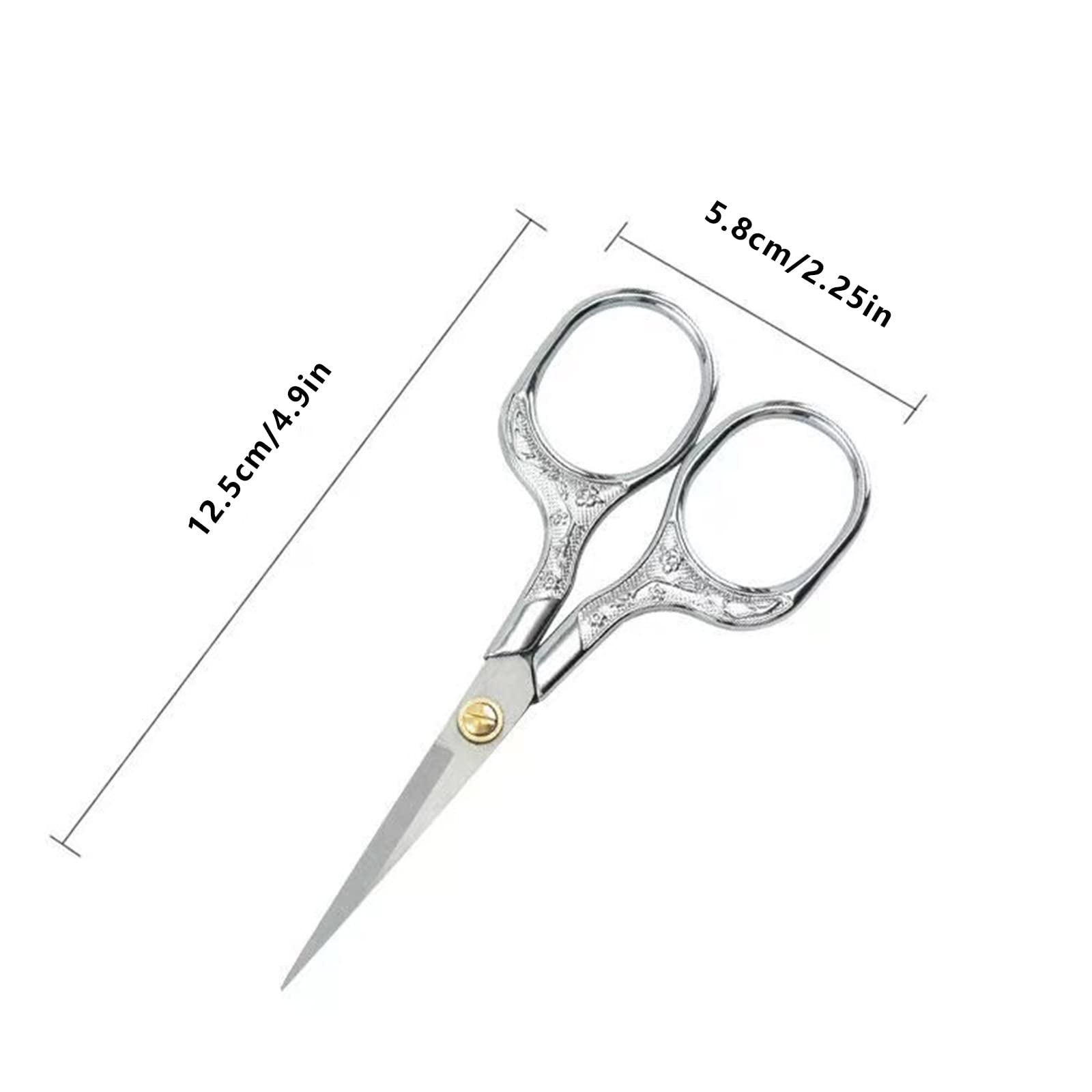 Scissors All Purpose, Embroidery Scissors, Small Scissors, Scissors For Crafting, Sewing Scissors, Sharp Scissors, Embroidery Scissors,2pack