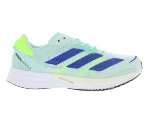 adidas adizero adios 6 womens shoes size 8.5, color: teal/blue