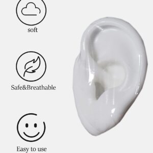 Ear Covers for Shower 100 pcs, Baby Ear Protection, Disposable Ear Protectors Waterproof for Swimming, Bathing, Surfing, and Other Water Sports.