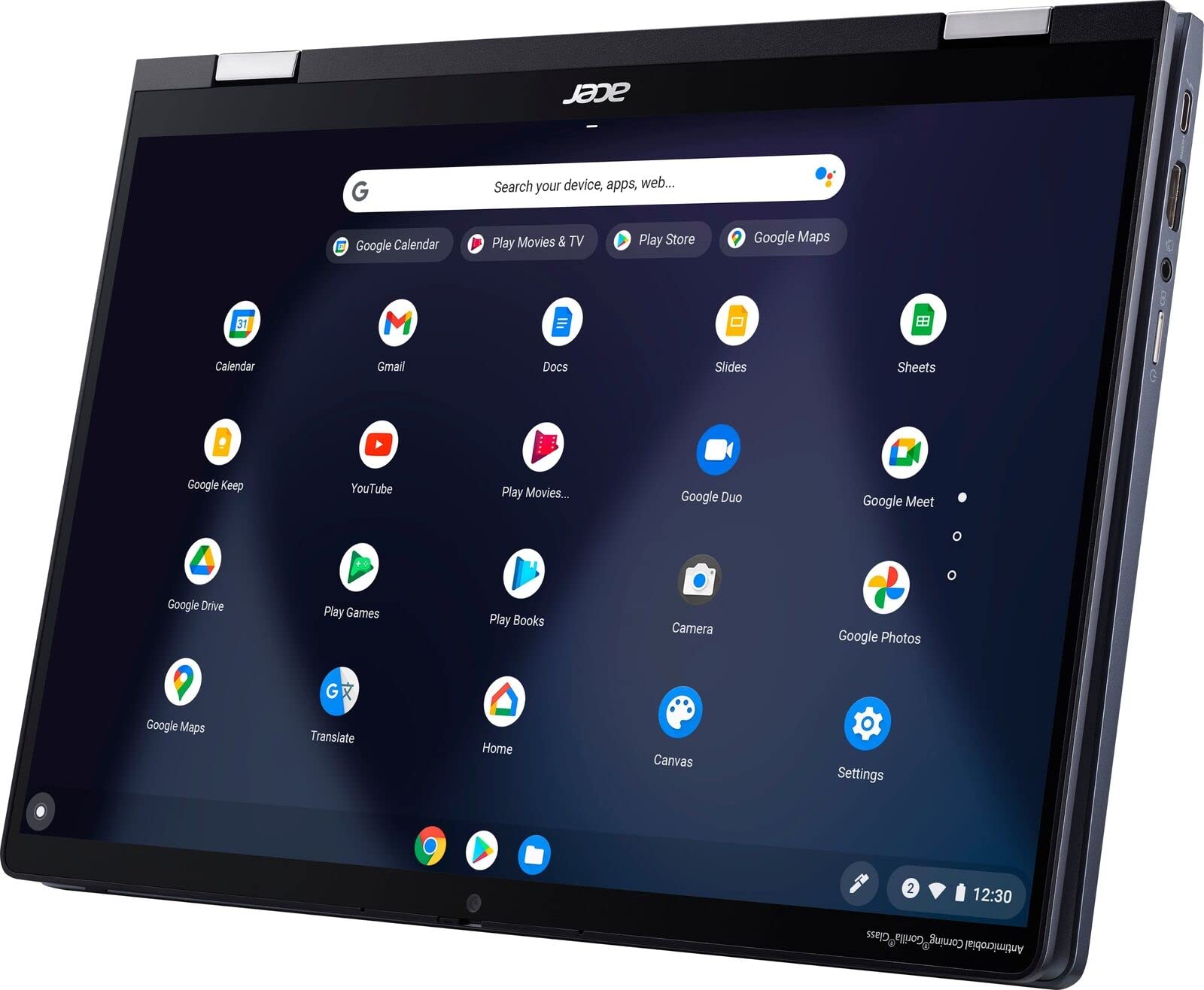 Acer 2023 Newest Chromebook Spin 714 2-in-1 Laptop, 14 Inch Touchscreen Display, 12th Gen Intel Core i5-1235U Processor, 8GB RAM, 256GB SSD, Intel Iris Xe Graphics, Bluetooth, Webcam, Chrome OS