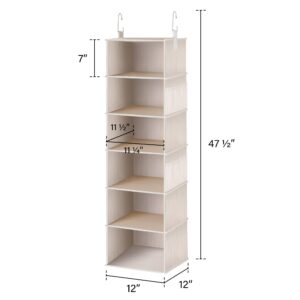 StorageWorks Hanging Closet Organizer