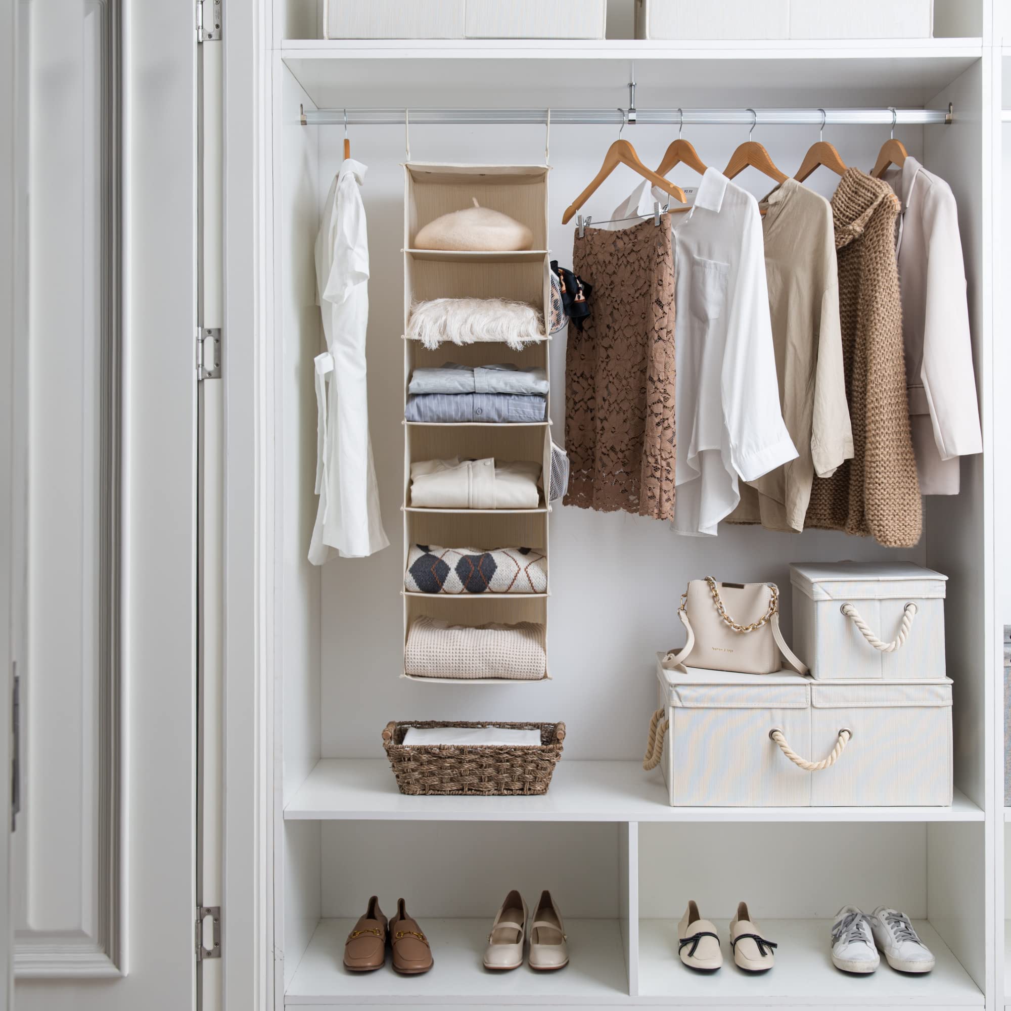 StorageWorks Hanging Closet Organizer