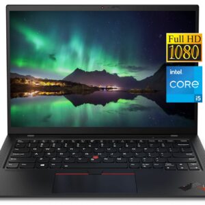 Lenovo Thinkpad X1 Carbon 14" FHD Business Laptop, Intel Core i5-1135G7(Up to 4.2GHz), 16GB 4266MHz RAM, 1TB PCIe SSD, Fingerprint Reader, Backlit KB, WiFi 6, Webcam, CUE Accessories, Win 11 Pro