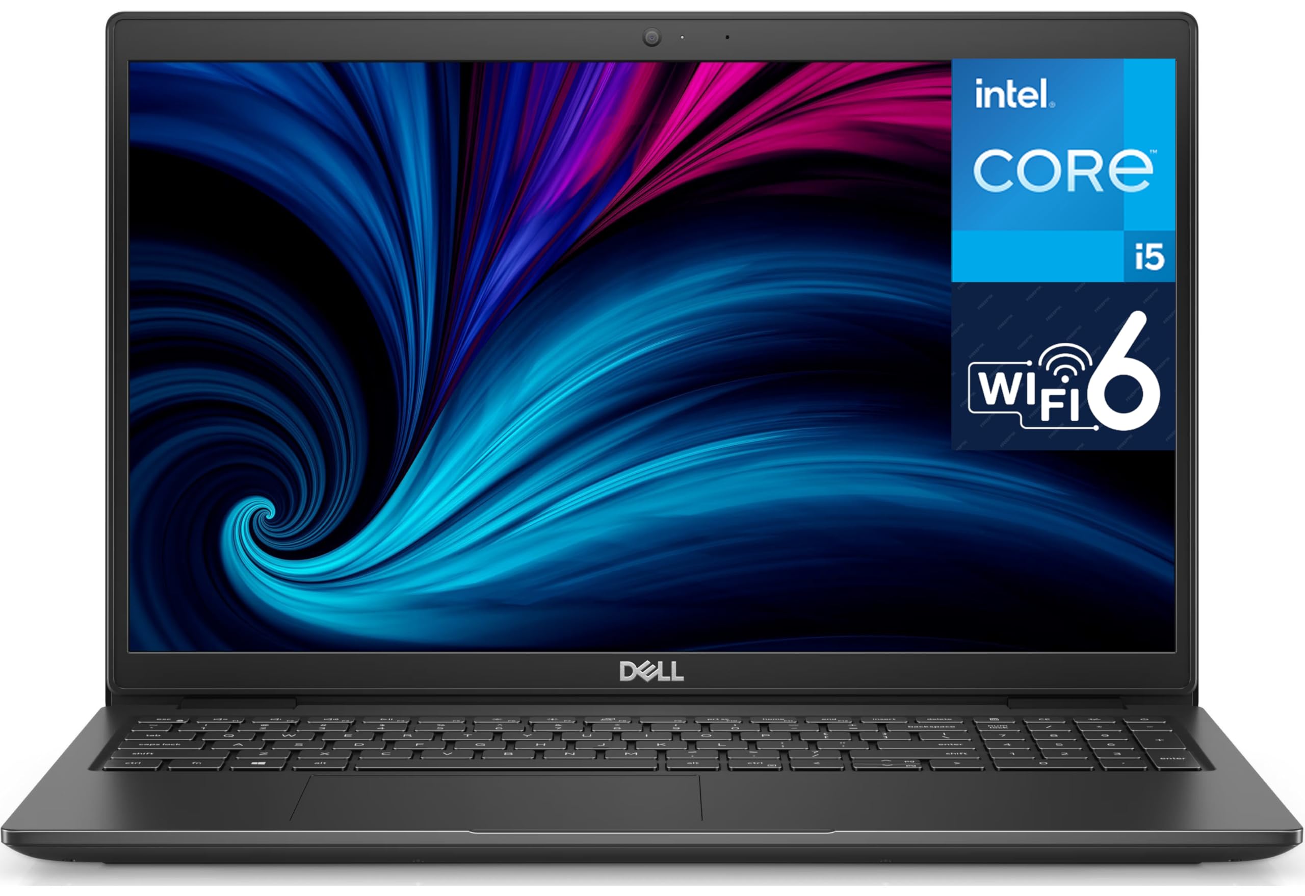 Dell Latitude 3000 15.6" HD TN Business Laptop (4-Core Intel i5-1135G7, Intel Iris Xe, 16GB RAM, 256GB PCIe SSD, WiFi 6, Bluetooth 5.2, RJ-45, Webcam, SD Card, Win11P)