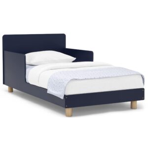 gap gapkids toddler bed - greenguard gold certified, navy/natural