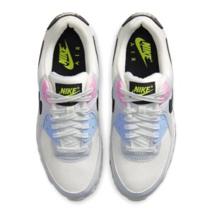 Nike Women's Air Max 90 Summit White/Black-Light Bone (DQ0374 100) - 11